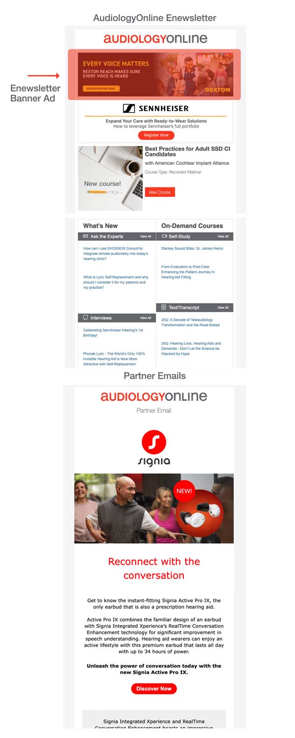Partners | AudiologyOnline.com